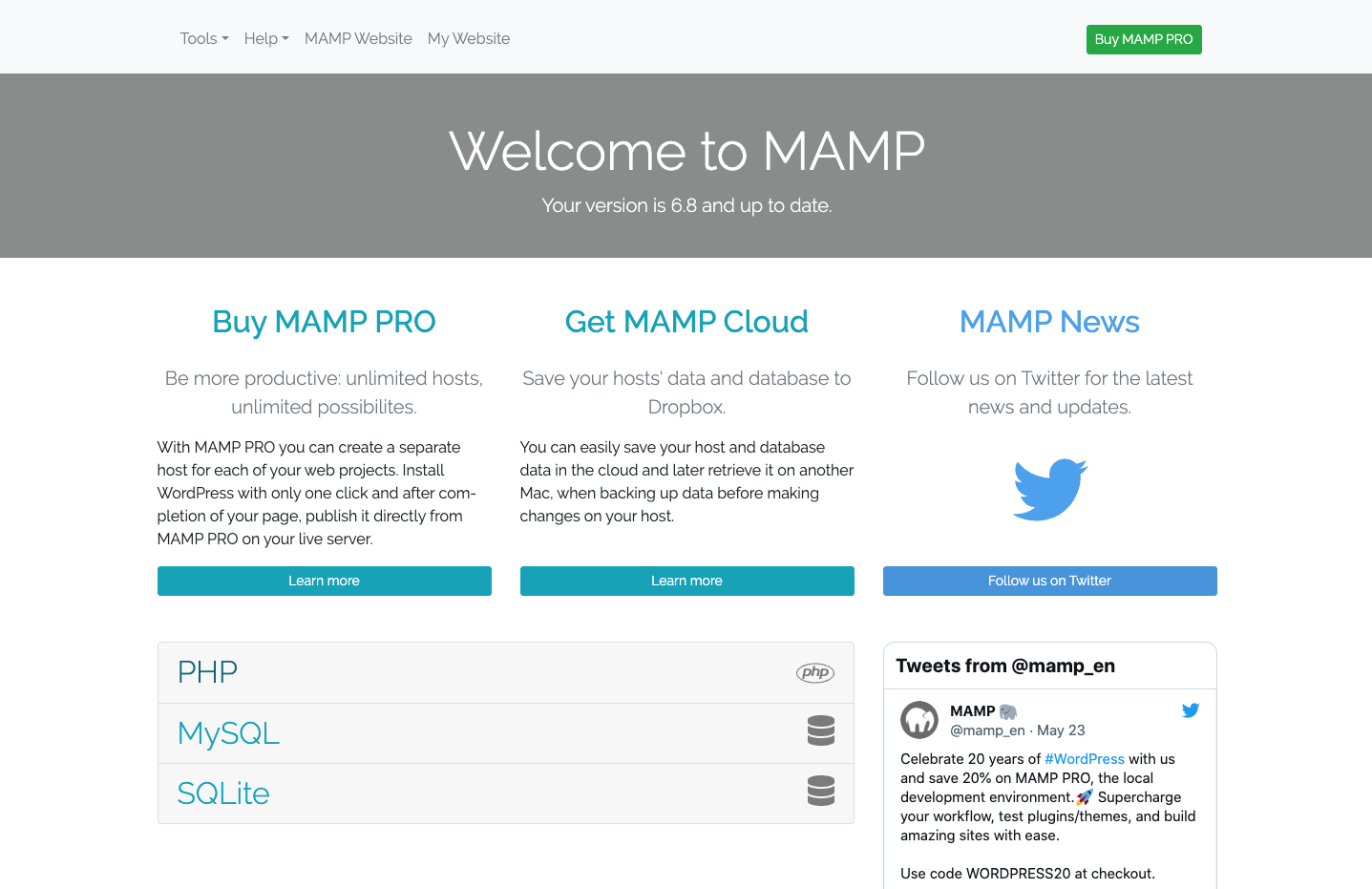 ARCHIVED Install MAMP On Mac BB Archive